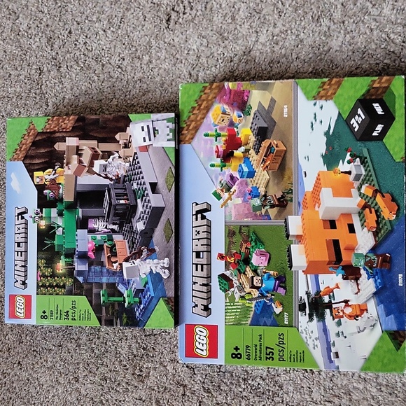 Lego | Toys | Nwt 2 Lego Minecraft Block Sets | Poshmark